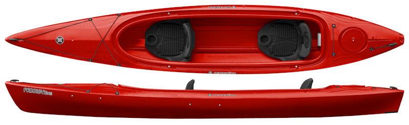 Perception Prodigy II Touring kayaks - Bournemouth Canoes